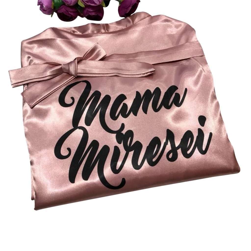 Halat satin premium, Mama Miresei - ACD201026 - 23h Events® 🥇