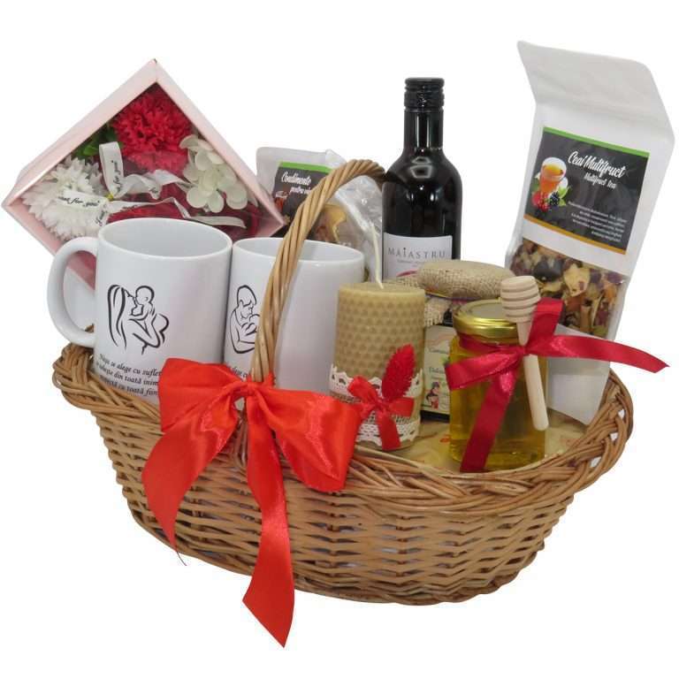 Cos cadou traditional, Cei mai iubiti bunici, produse naturale, 10 ...