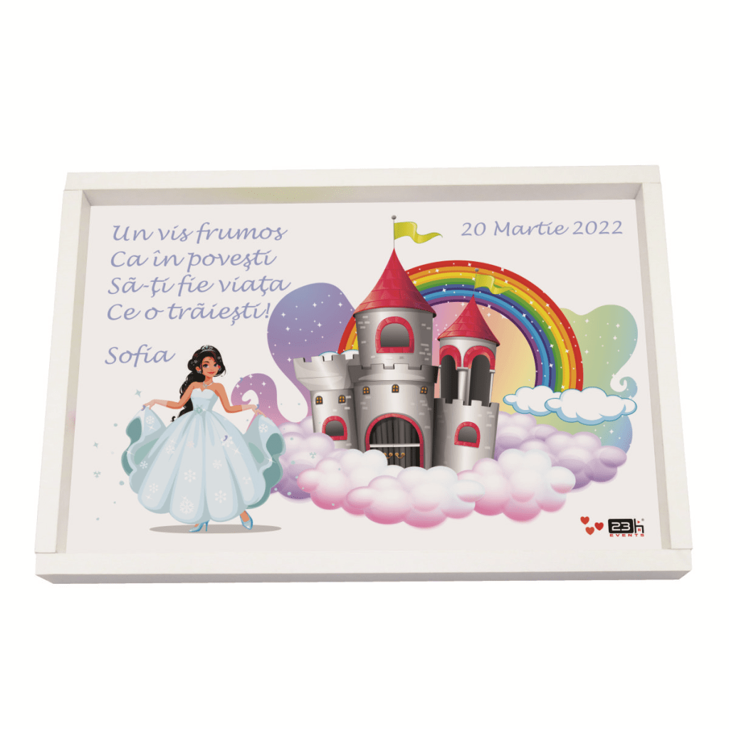 Tavita mot personalizata fetita, Printesa - ILIF203045 - 23h Events® 🥇