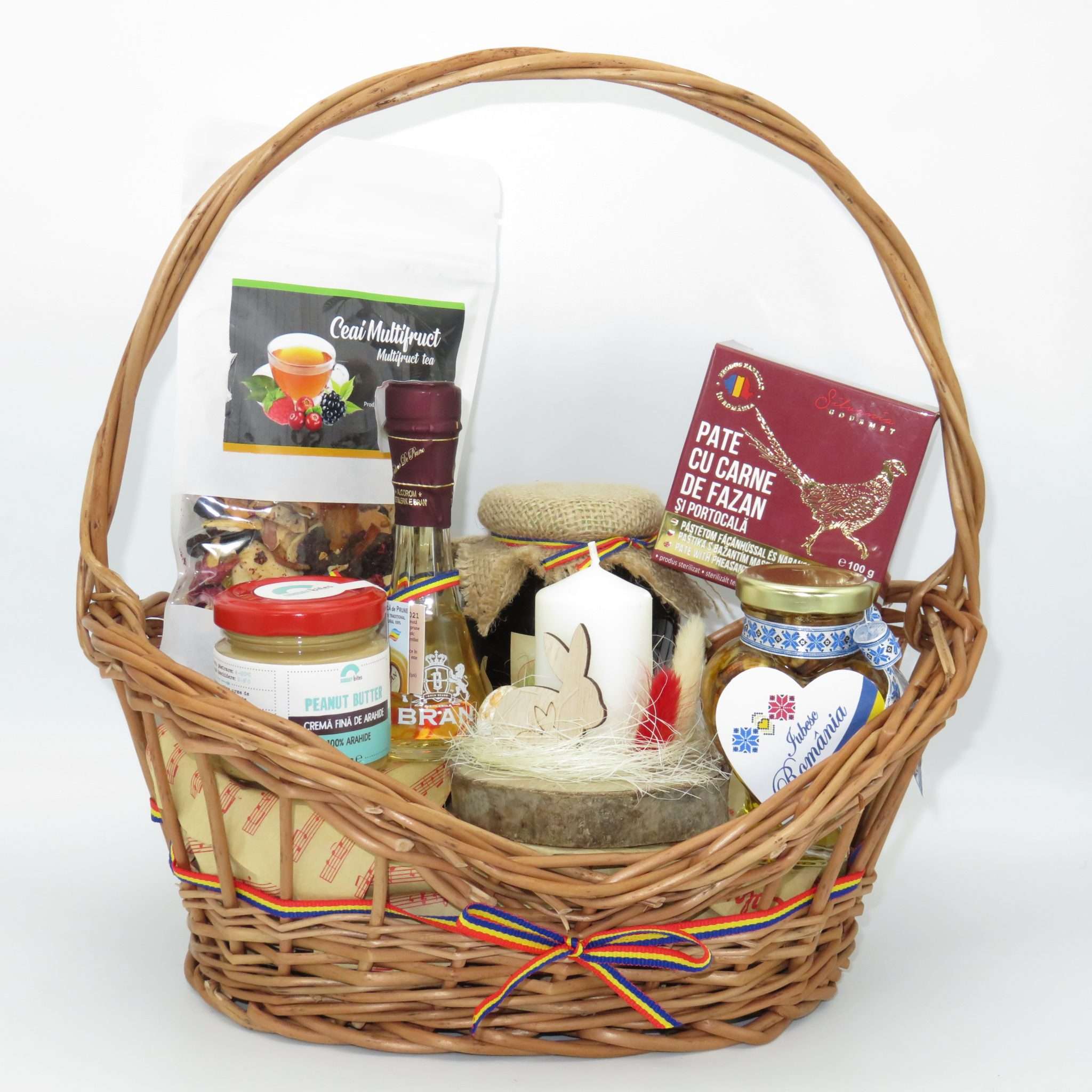 Cos cadou Paste, Fundita Pastelui, 8 produse traditionale, ILIF203088 ...